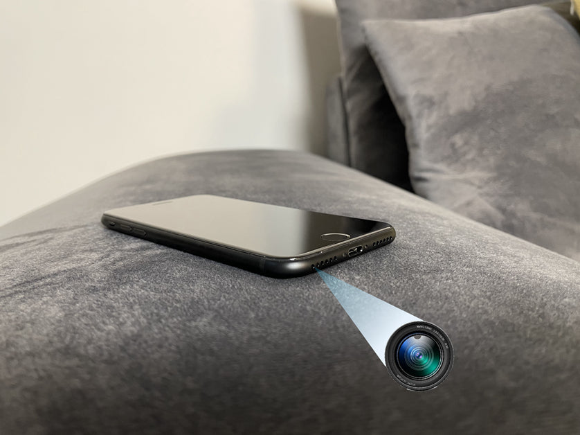 Cell Phone Spy Camera With Black Screen Recording